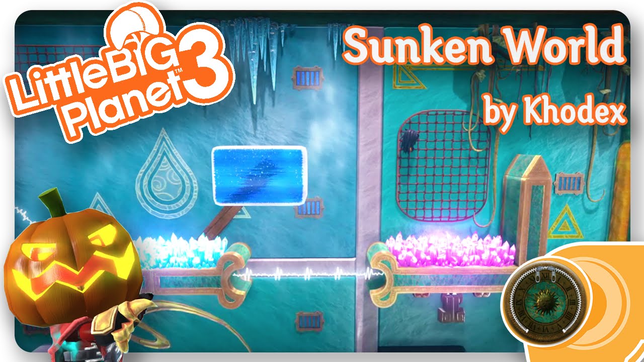 LBP3 LITTLE BIG PLANET SUNKEN WORLD | LBP Community Level - YouTube