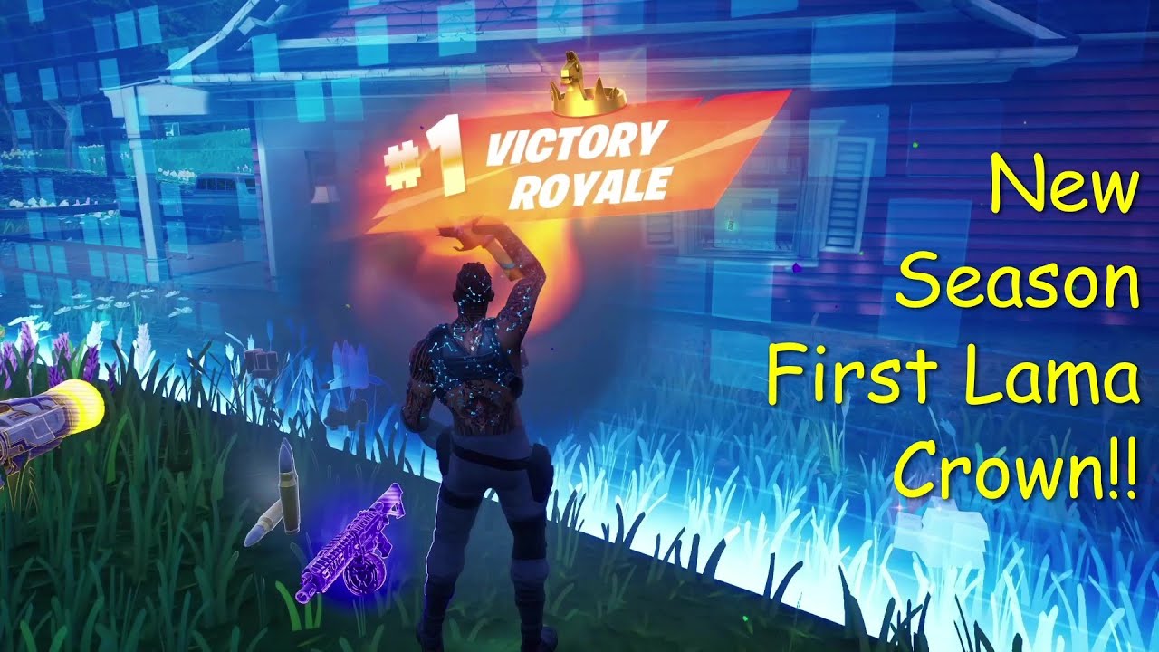 Dominating the New Season of Fortnite: My First Lama Crown Victory ...