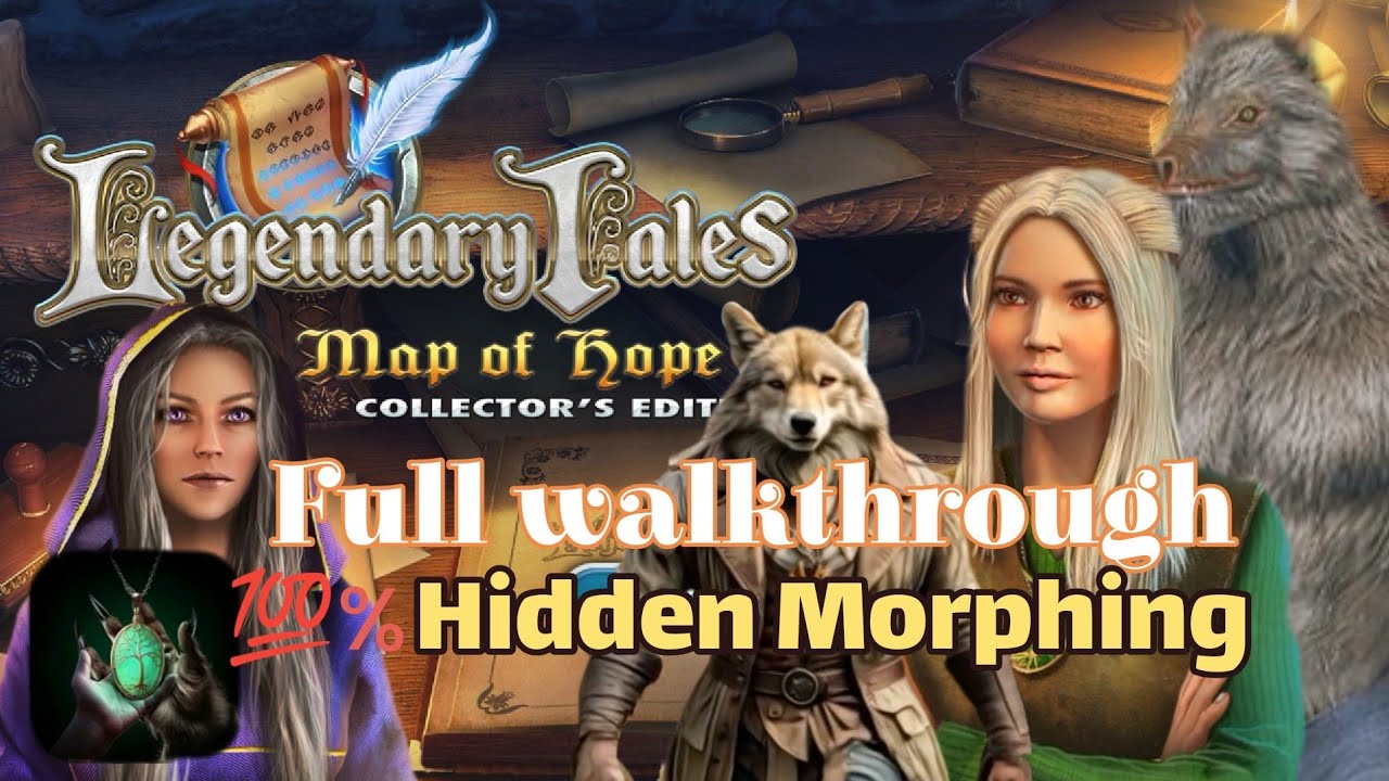 Legendary Tales 4: Map of Hope. Full walkthrough Chapter 1 2 3 with all ...