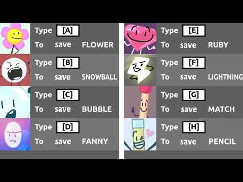 BFB VIEWER VOTING 1 : VOTE FOR AN IANCE MEMBER IN BFB TO BE SAVE !! - YouTube