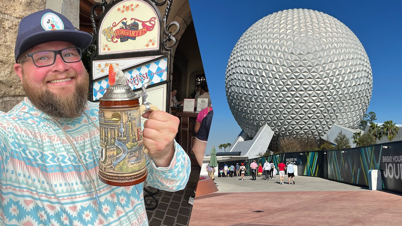 Epcot Biergarten | Disney's Festive German Buffet & Riding Frozen Ever ...