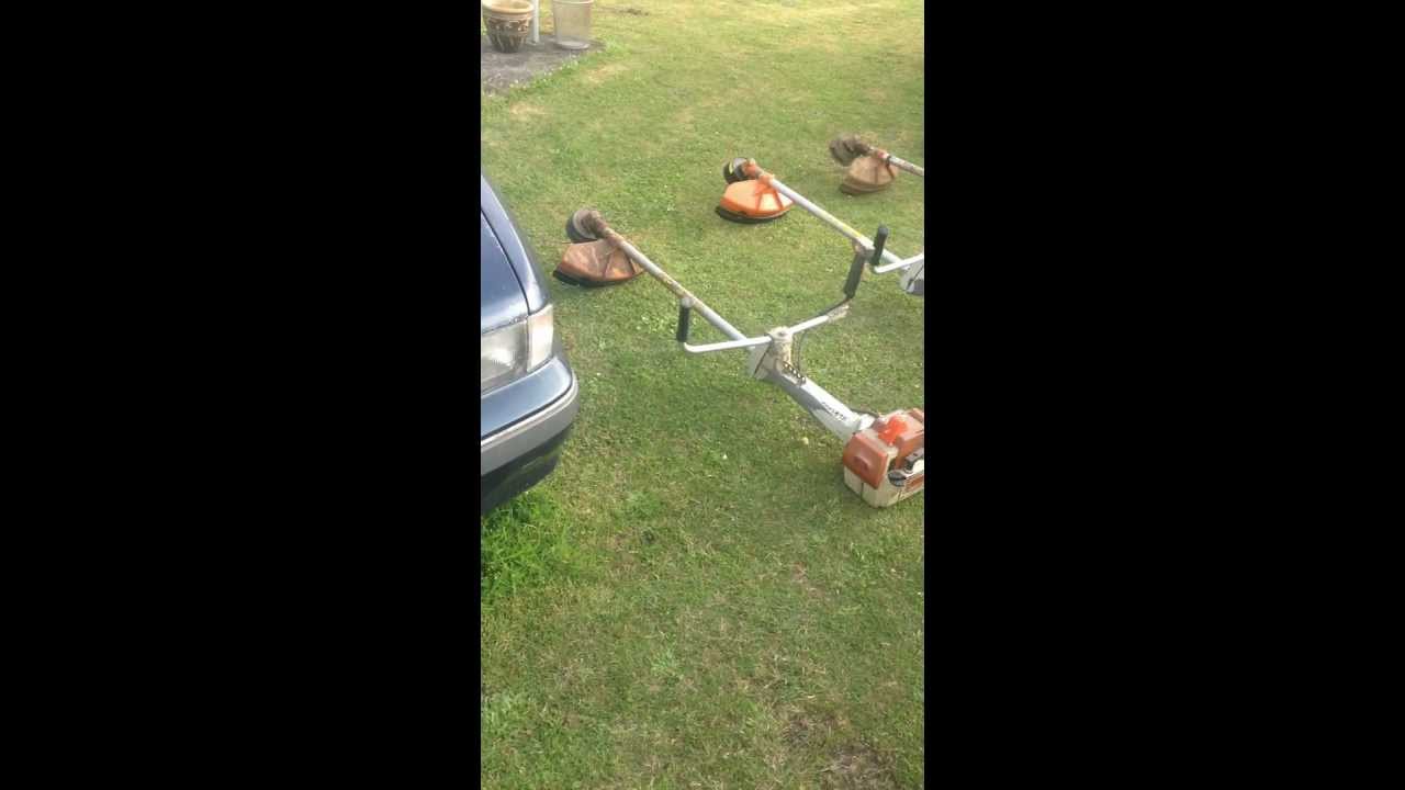 STIHL FS 420 FS 220 BRUSHCUTTERS MEAN BEASTS.MOV - YouTube