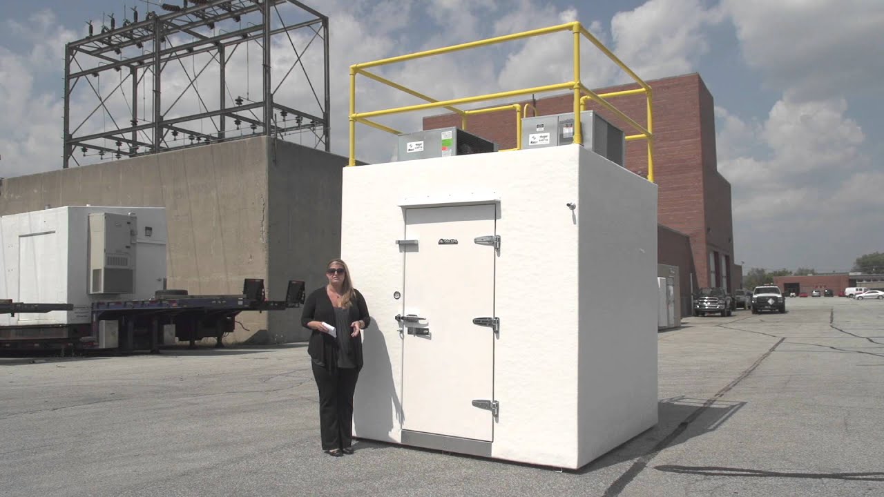 Polar King | 8x8 Custom Outdoor Walk In Freezer | Class 1 Division 2 ...