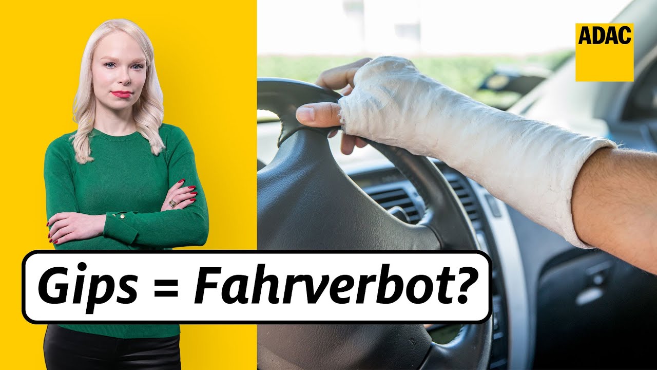 Mit Orthese Auto Fahren