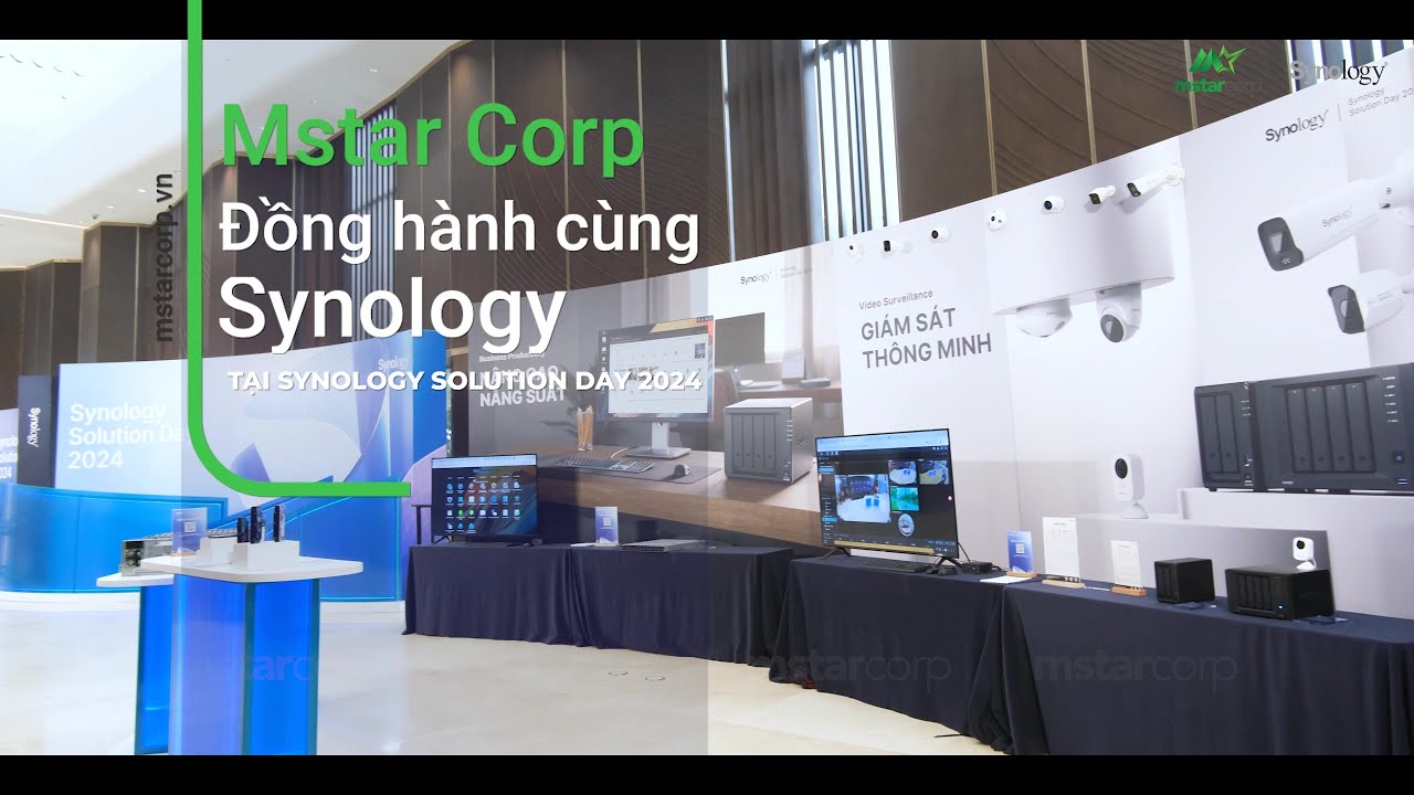 Mstar Corp trải nghiệm giải pháp mới nhất của Synology trong sự kiện ...
