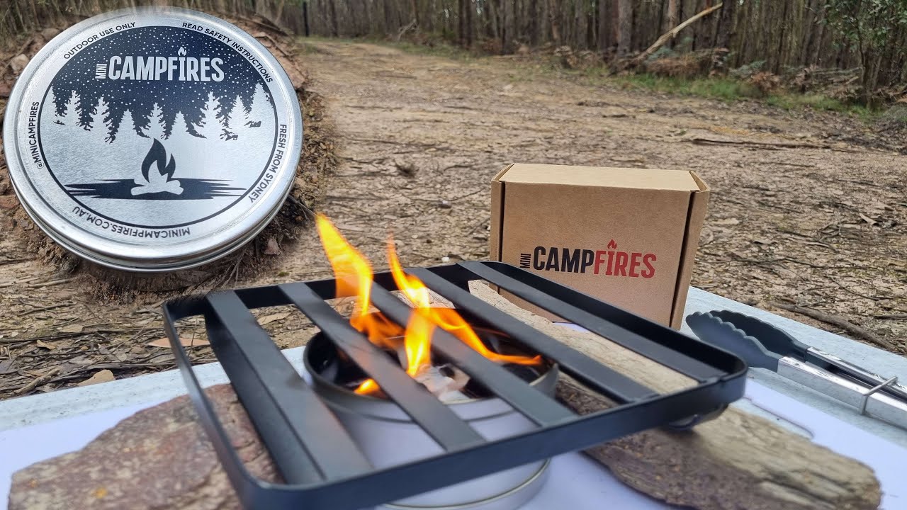 Cooking Breakfast on the Worlds Smallest Campfire | Mini Camp Fires ...