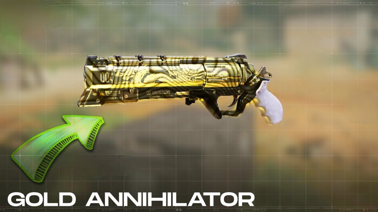 *NEW* Gold annihilator skin in codm | No rickroll | CODM - YouTube