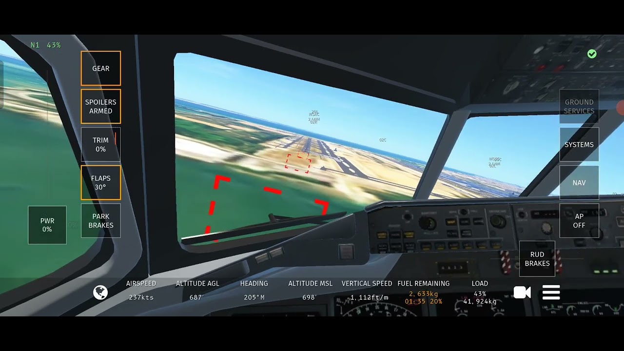 My first Ever Landing Of A Boeing 717 in Infinite flight simulator at ...