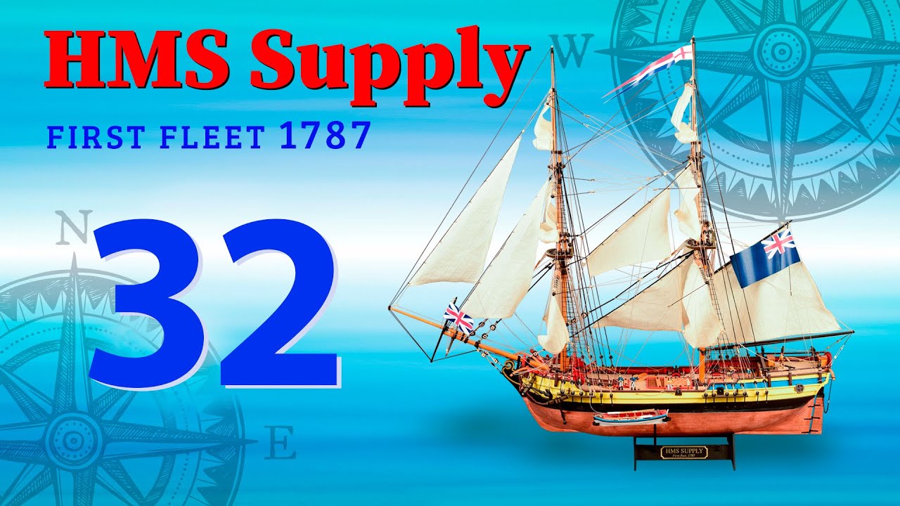 32 HMS SUPPLY -- Step-by-Step Assembly of the HMS Supply Model - YouTube