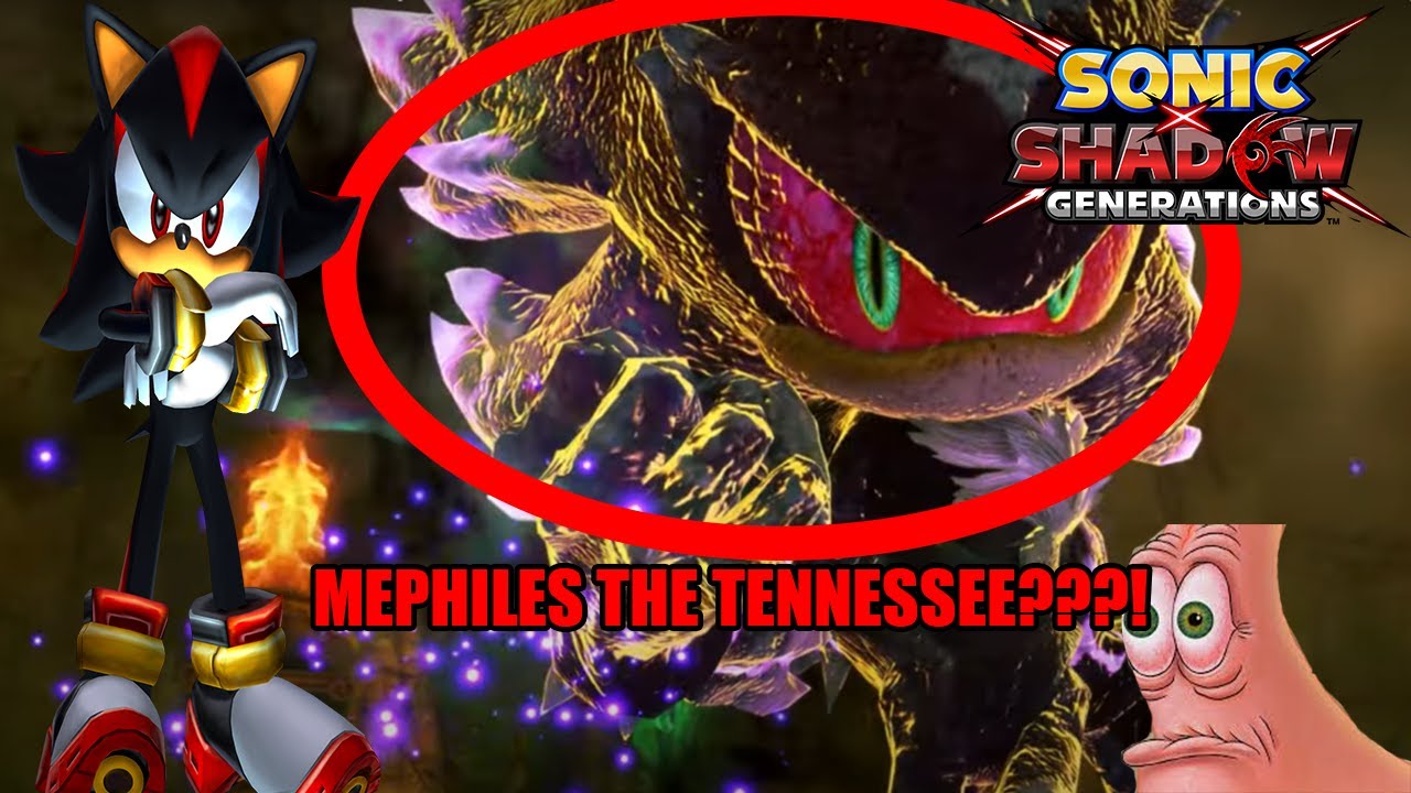 Defeating MEPHILES THE DARK in SONIC X SHADOW GENERATIONS - YouTube