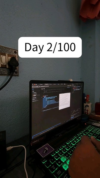 Day 2 got interrupted, laptop crashed #fullstack #reactjs #javascript #css #dsa #fyp #shorts # ...