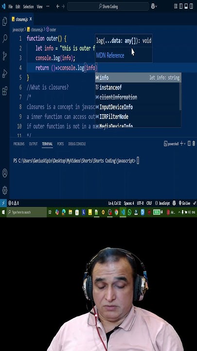 Closures Reality in JavaScript | Dr. Vipin Classess #drvipinclasses #coding #javascript - YouTube