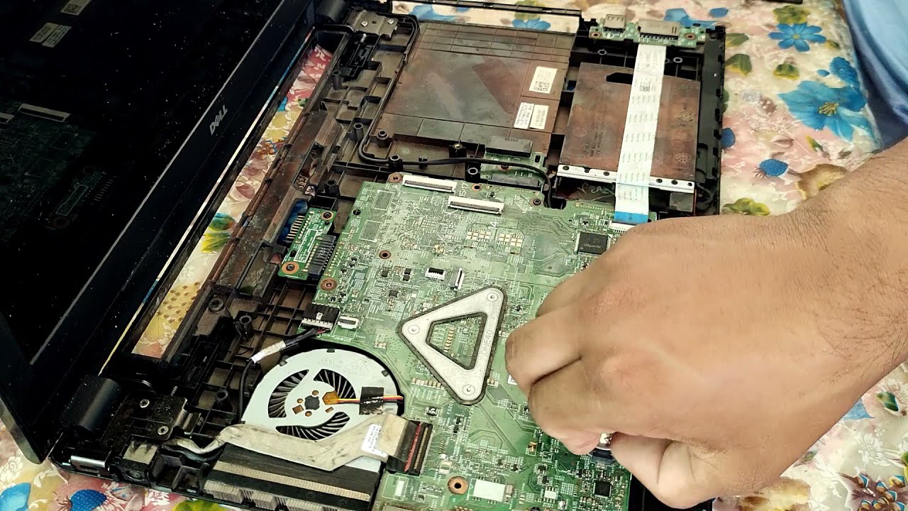 Dell laptop disassembly | dell laptop ko open kaise karen | Dell ...