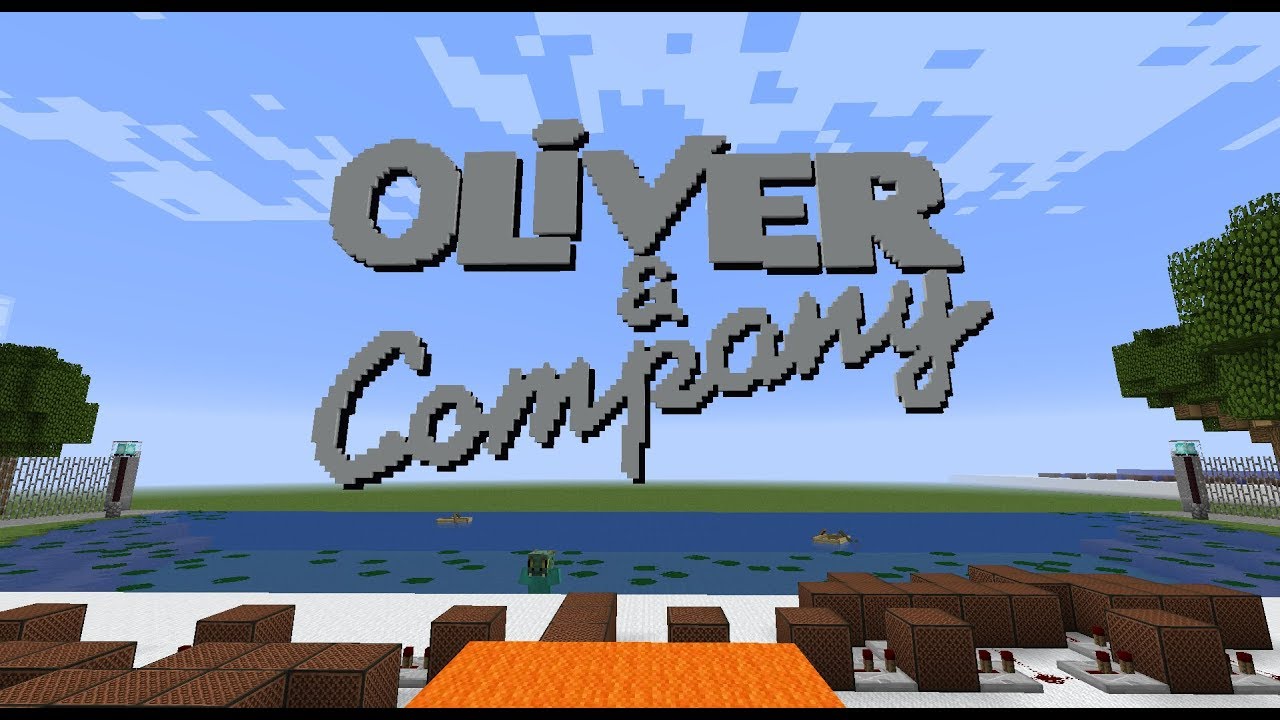 Oliver & Company - Good Company [Minecraft Noteblocks] - YouTube