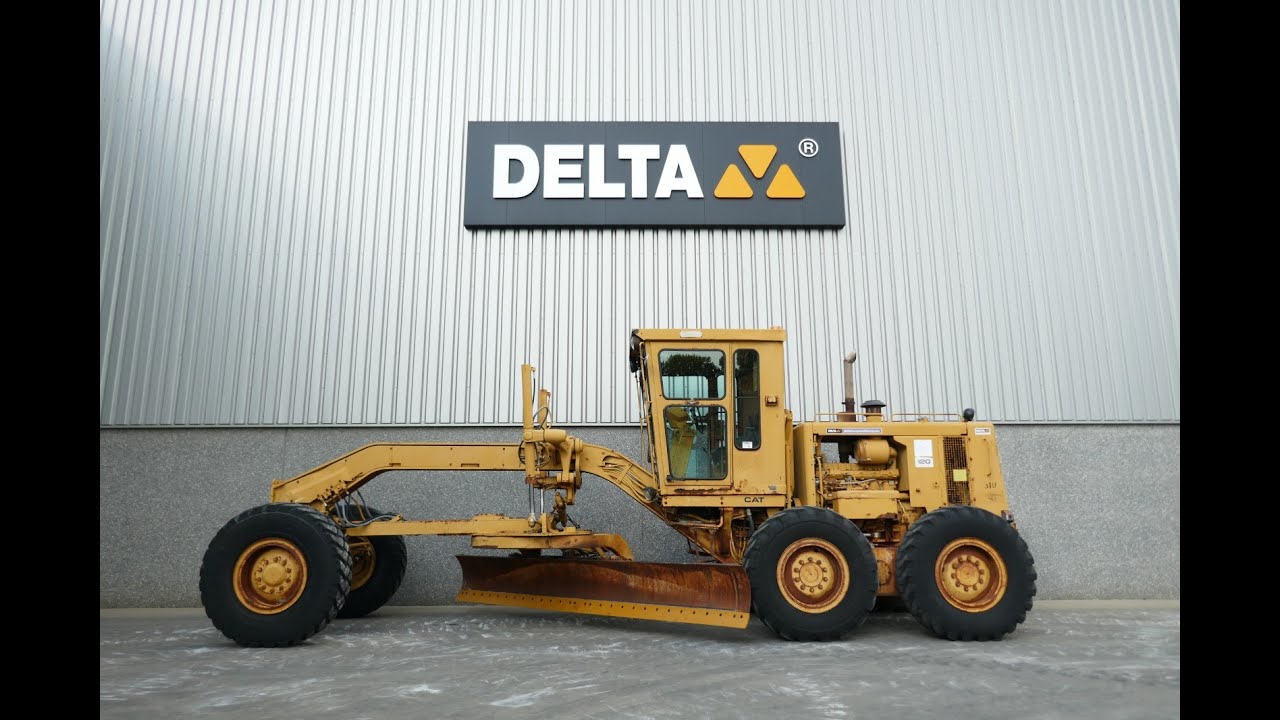 Demonstration video Caterpillar 12G Motor Grader - YouTube