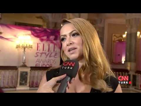 Hadise - Interview The Elle Style Awards Turkey 2013 - YouTube