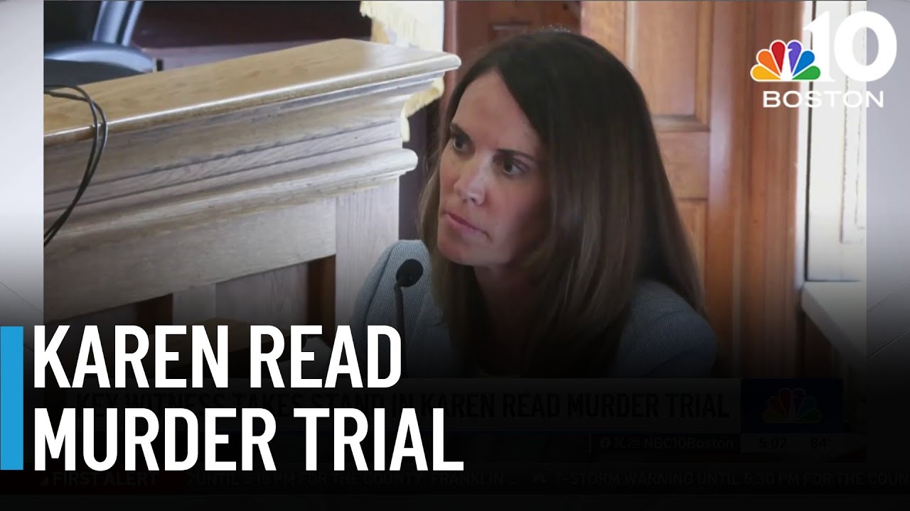Jennifer McCabe pressed by defense in Karen Read trial - YouTube