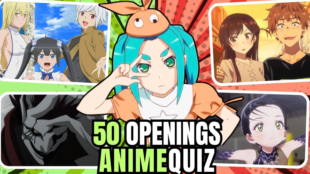 The Ultimate Anime Opening Quiz – 50 Openings! - YouTube