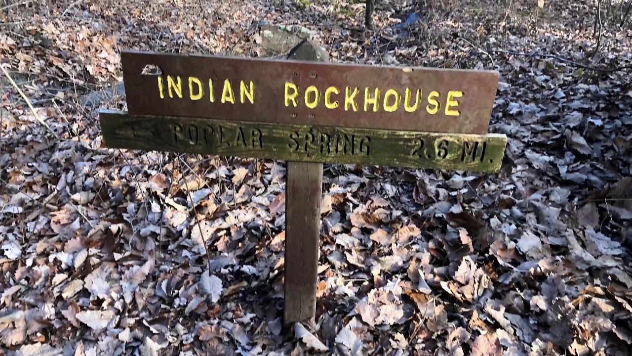 Prentice Cooper State Forest and WMA-Indian Rockhouse Trail - YouTube