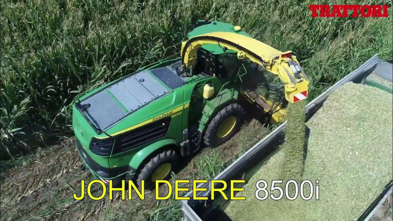 Abbiamo provato in anteprima la trincia John Deere 8500i!!! Le impressioni - YouTube
