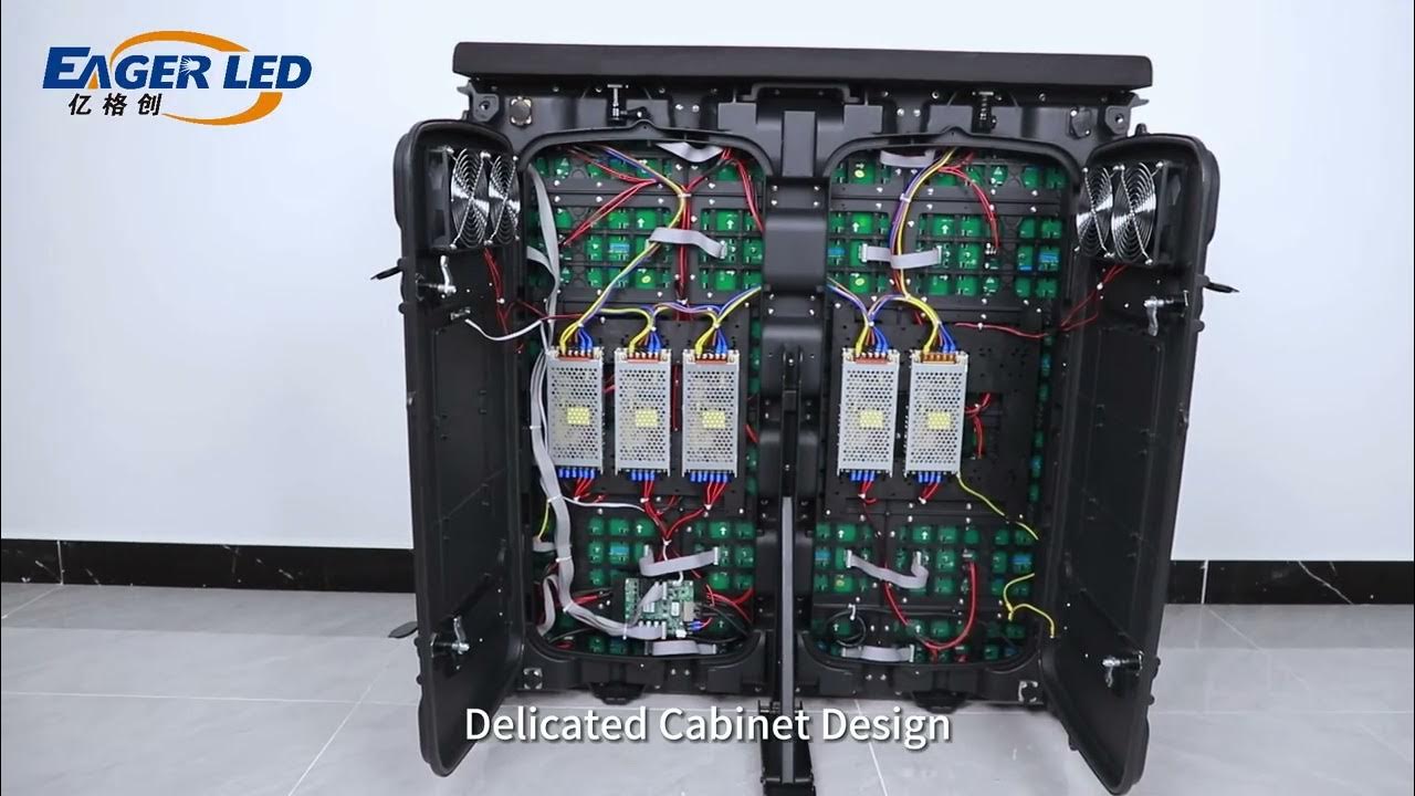 EA960SP2 Outdoor Stadium LED Display Wall Rear Service Design 丨EagerLED ...