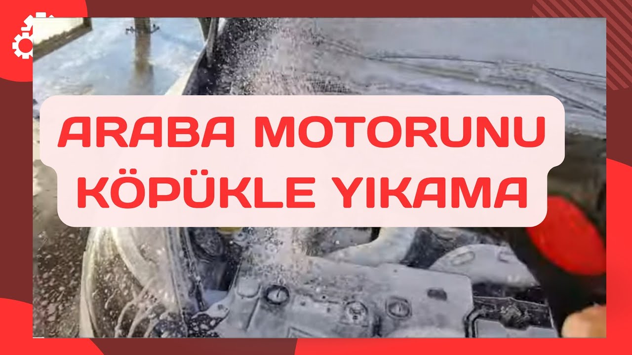 Araba Motoru nasıl yıkanır? - YouTube