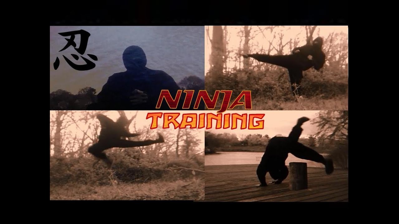 Ninja Training Montage 2: Side Kicks In The Forest - YouTube