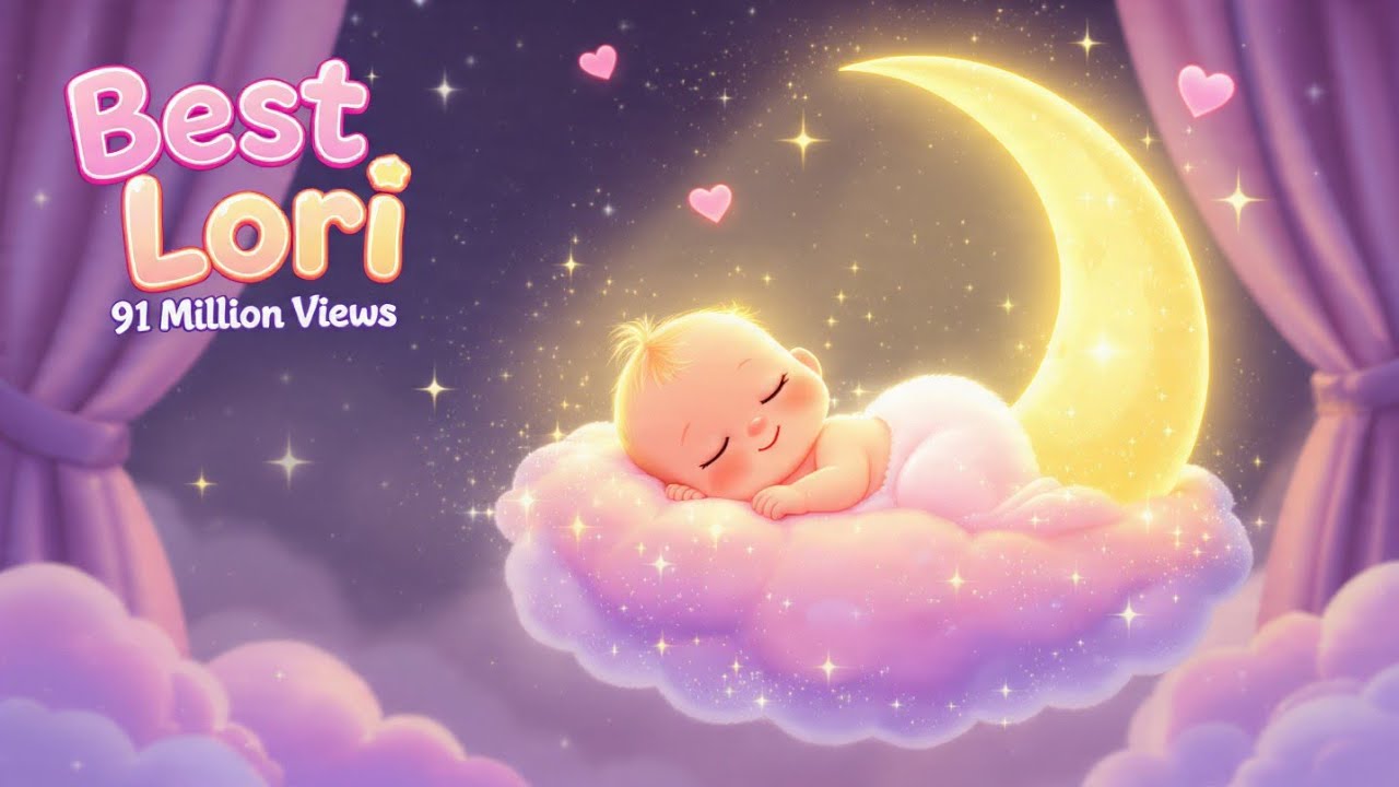 Best Lori 91 Million Views | सो जा मेरे लाल • Baby Sleep Music ...