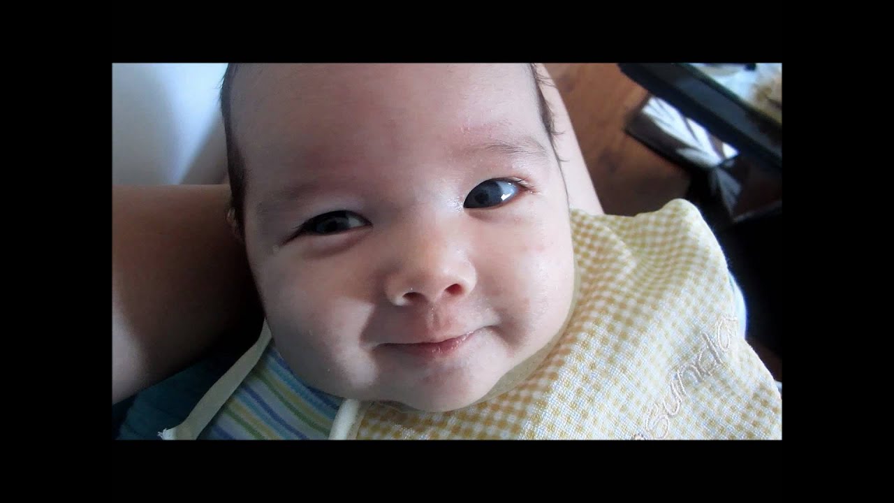 Baby Troy Trying To Copy Mommy - YouTube