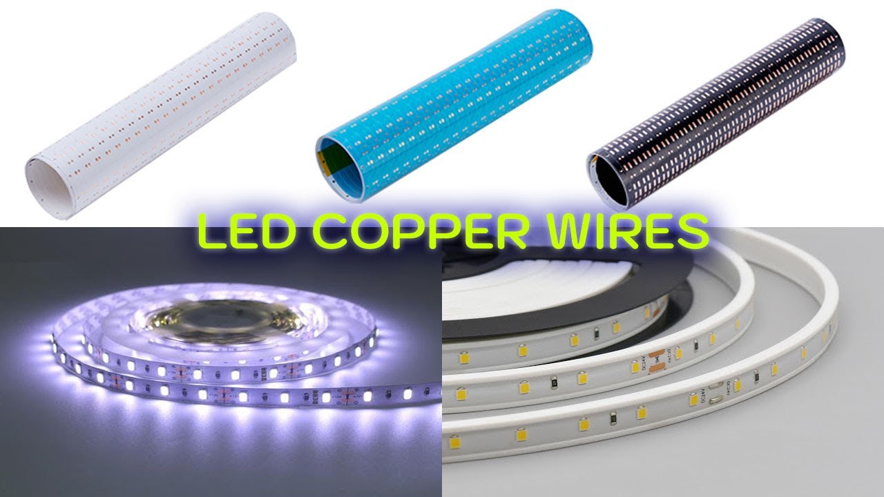 LED Copper Wire Strips - YouTube