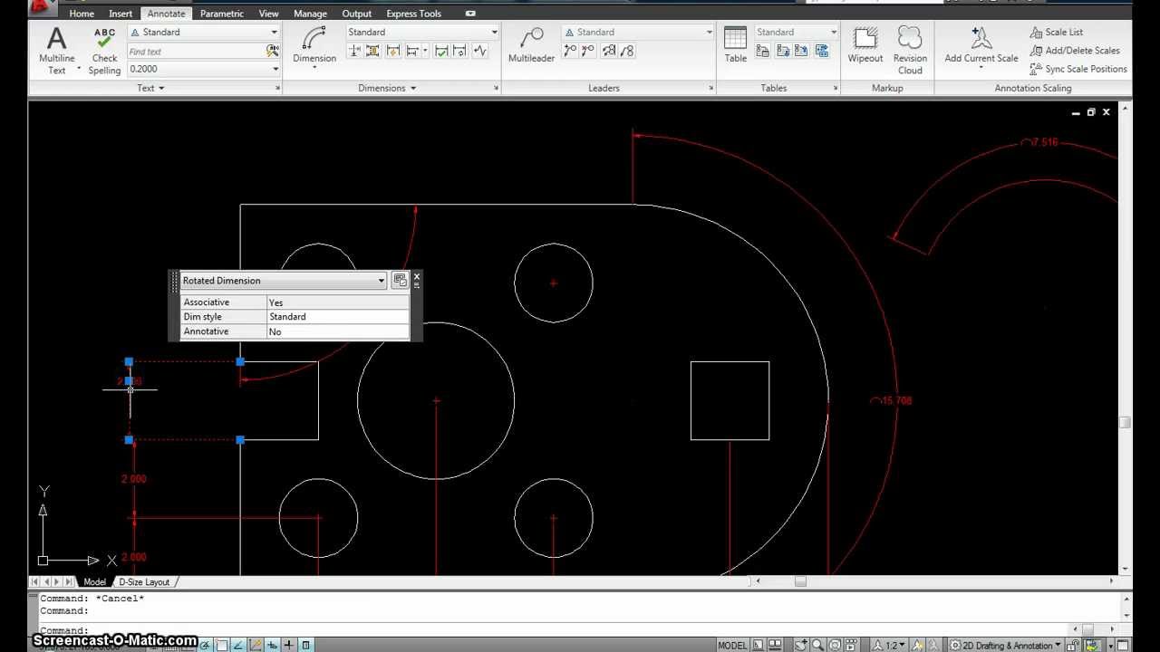 Autocad Dimensioning Drawings- Part 1.mp4 - YouTube