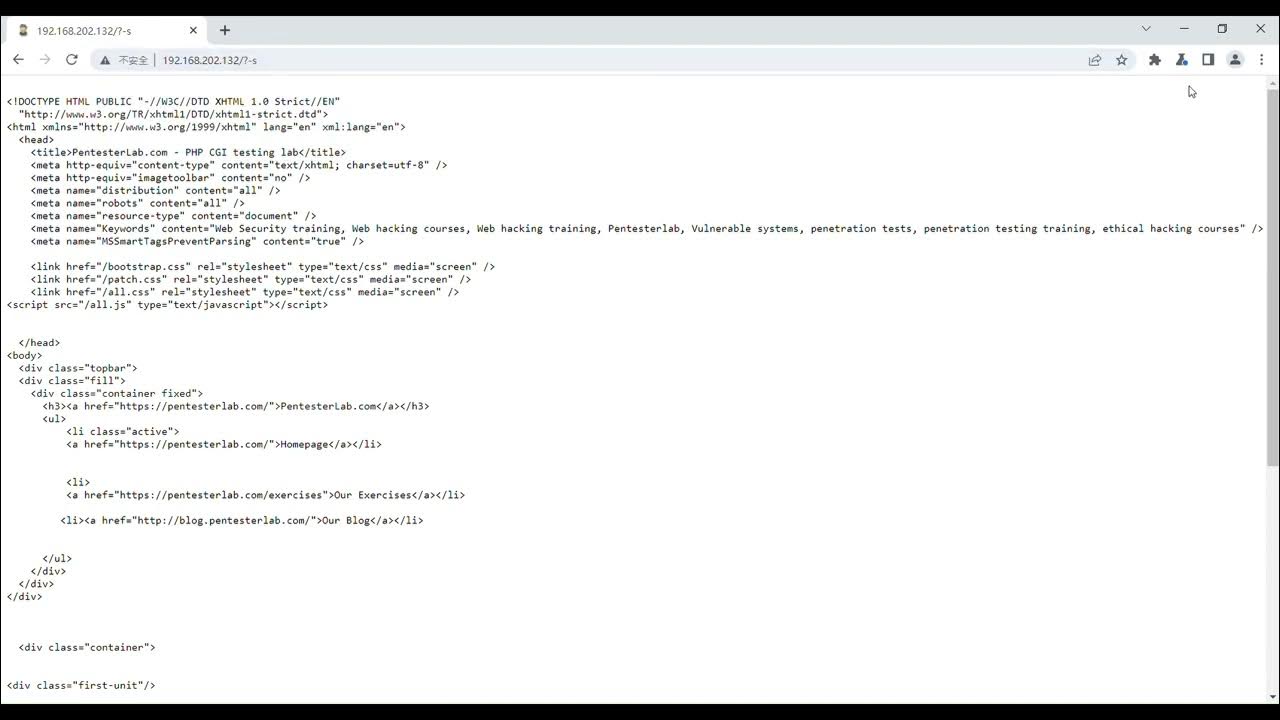 CVE-2012-1823 PHP-CGI RCE reproduced by jonafk555 - YouTube