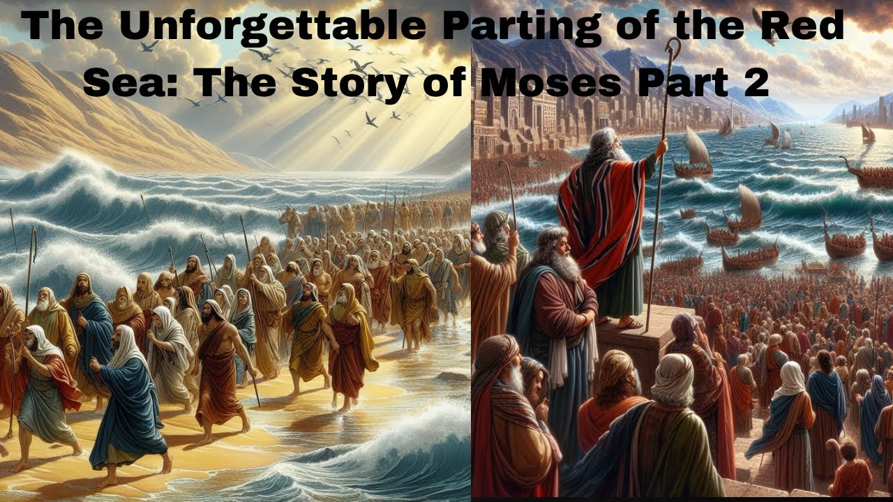 "Moses Story Episode 2 - Witness the EPIC Parting of the Red Sea ...