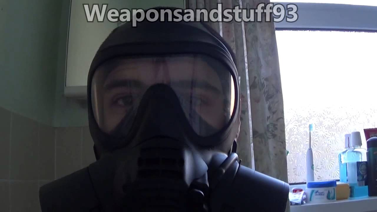 Testing the Scott GSR/Gas Mask - YouTube