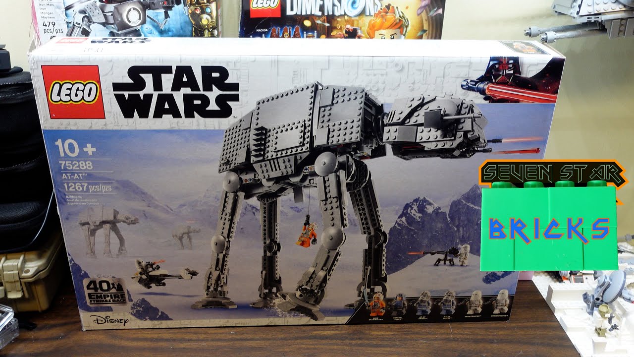 Lego Star Wars - AT-AT build- 75288 - Playscale - YouTube
