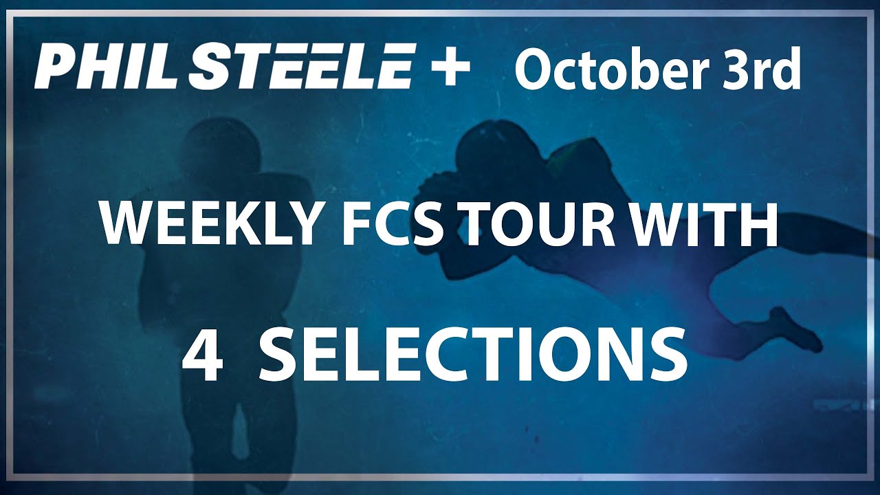 Phil Steele Plus FCS Tour Oct 3rd - YouTube