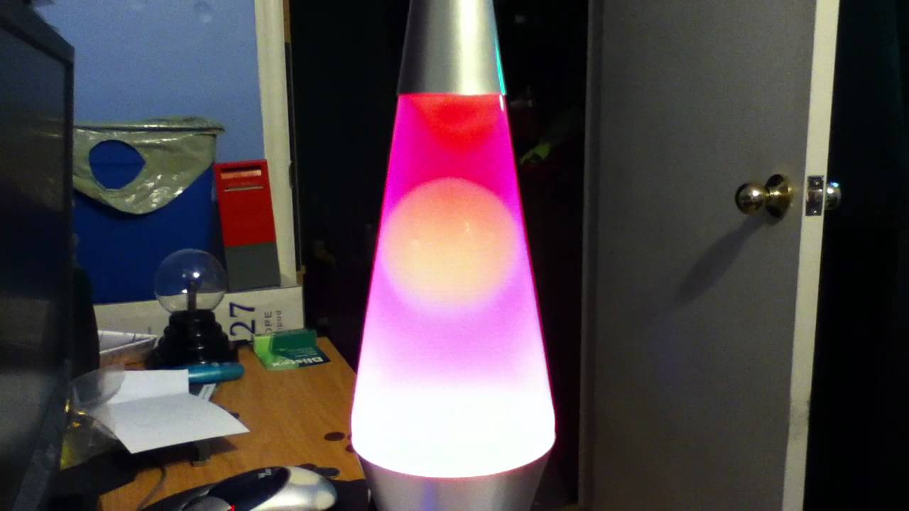 Lava Lamp and Different Color Lights - YouTube