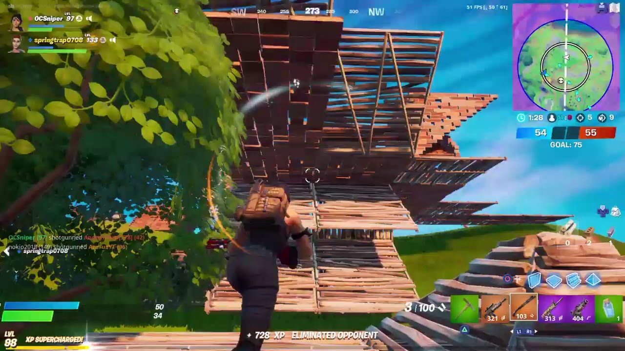 Fortnite: w/Spring Trap1067 - YouTube