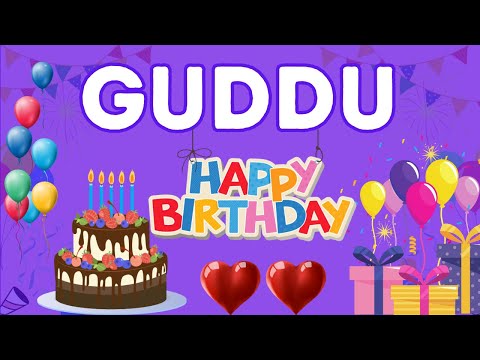 Happy Birthday Guddu, Birthday of Guddu, Best Birthday Wishes