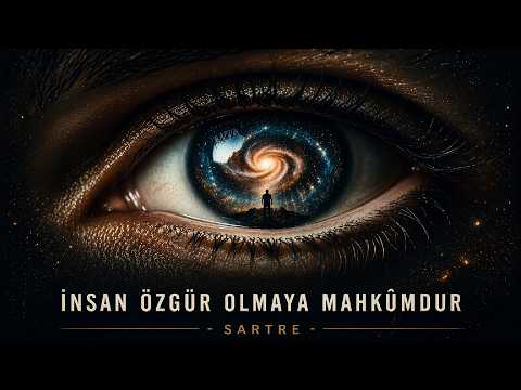 İnsan özgür olmaya mahkûmdur - Sartre
