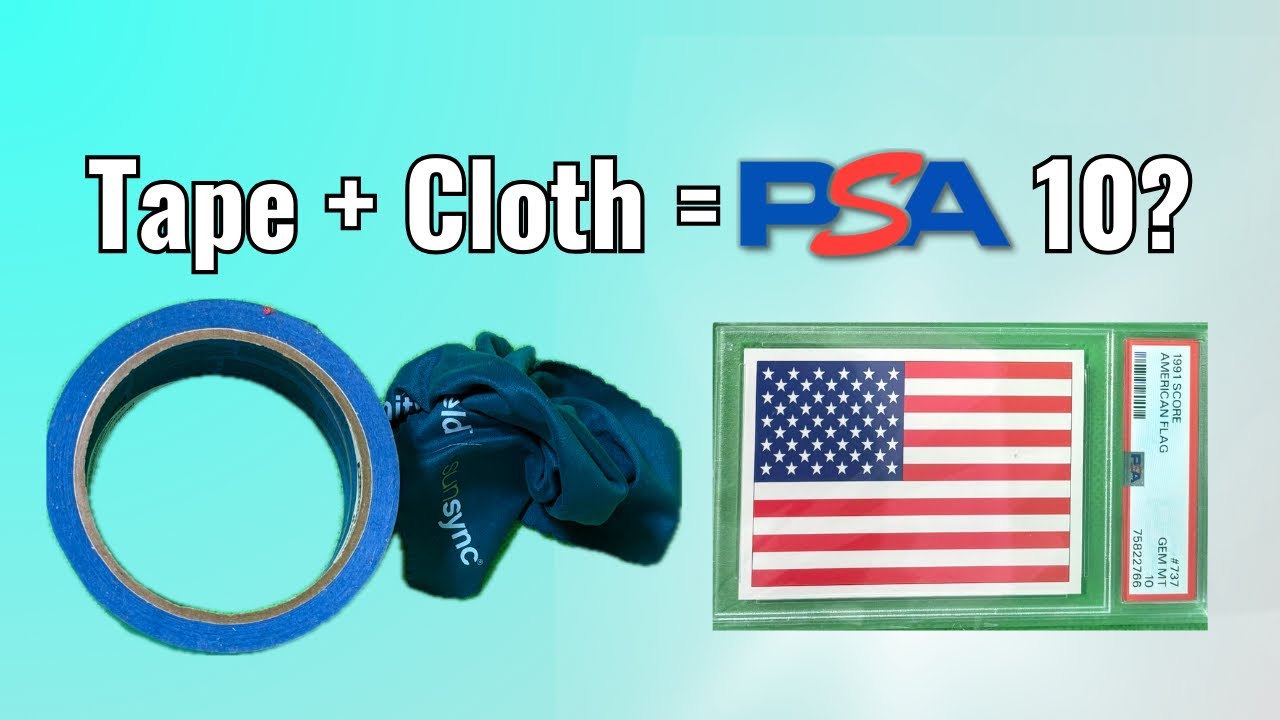 Painters Tape is the Difference Between a PSA 9 and a PSA 10. Stop ...