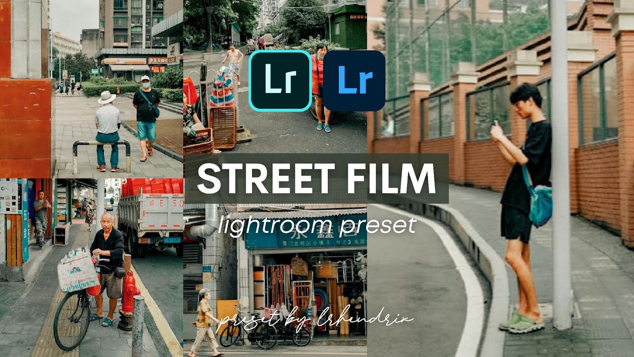 Street Film Lightroom Preset | How to Edit Professional Street ...