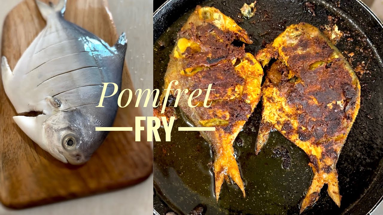রূপচাঁদা মাছ ভাজা II Crispy Rupchanda Fish Fry II Pomfret Fry Recipe ...