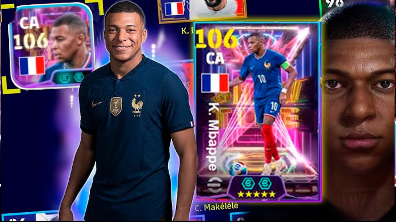 Pack Open MBAPPÉ BLITZ CURLER 106 no eFootball 25 - YouTube
