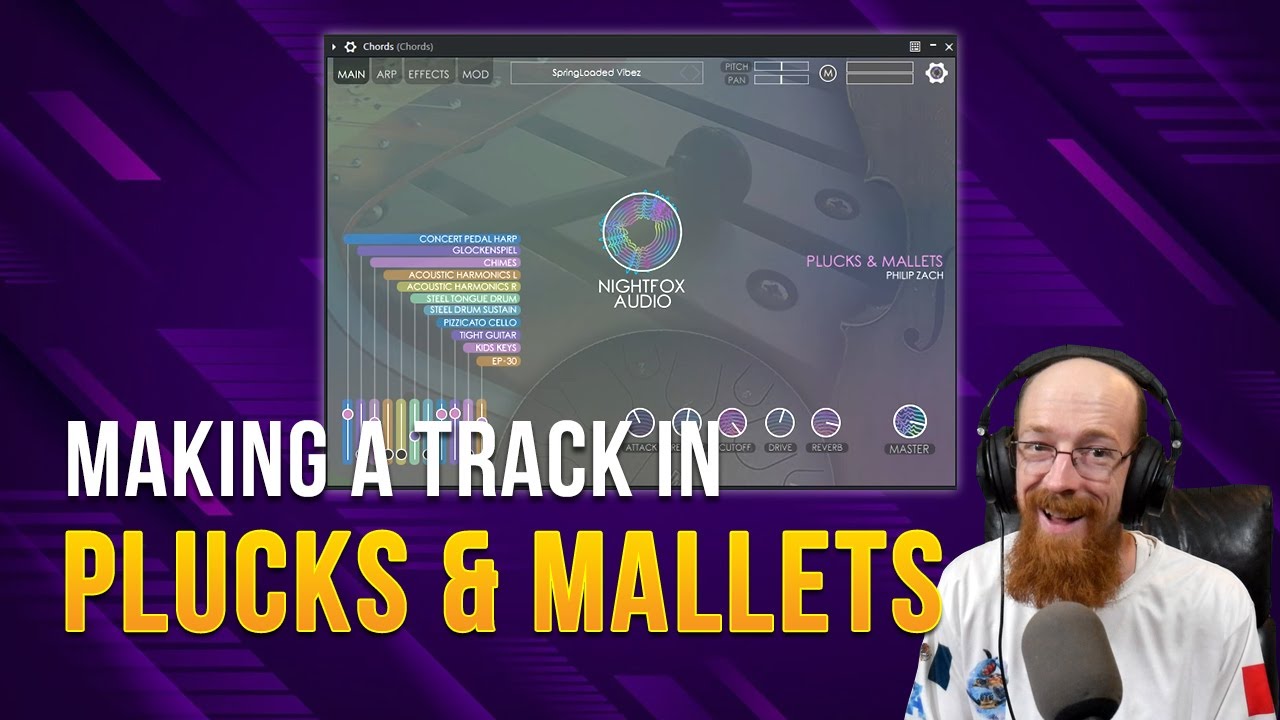 Nightfox Audio - Plucks & Mallets in Action | Eric Burgess - YouTube