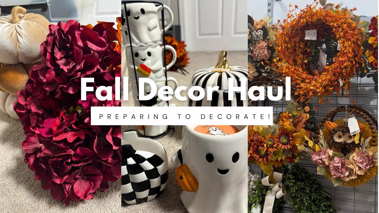 Come fall decor shopping with me! | Curating your fall collection tips ...