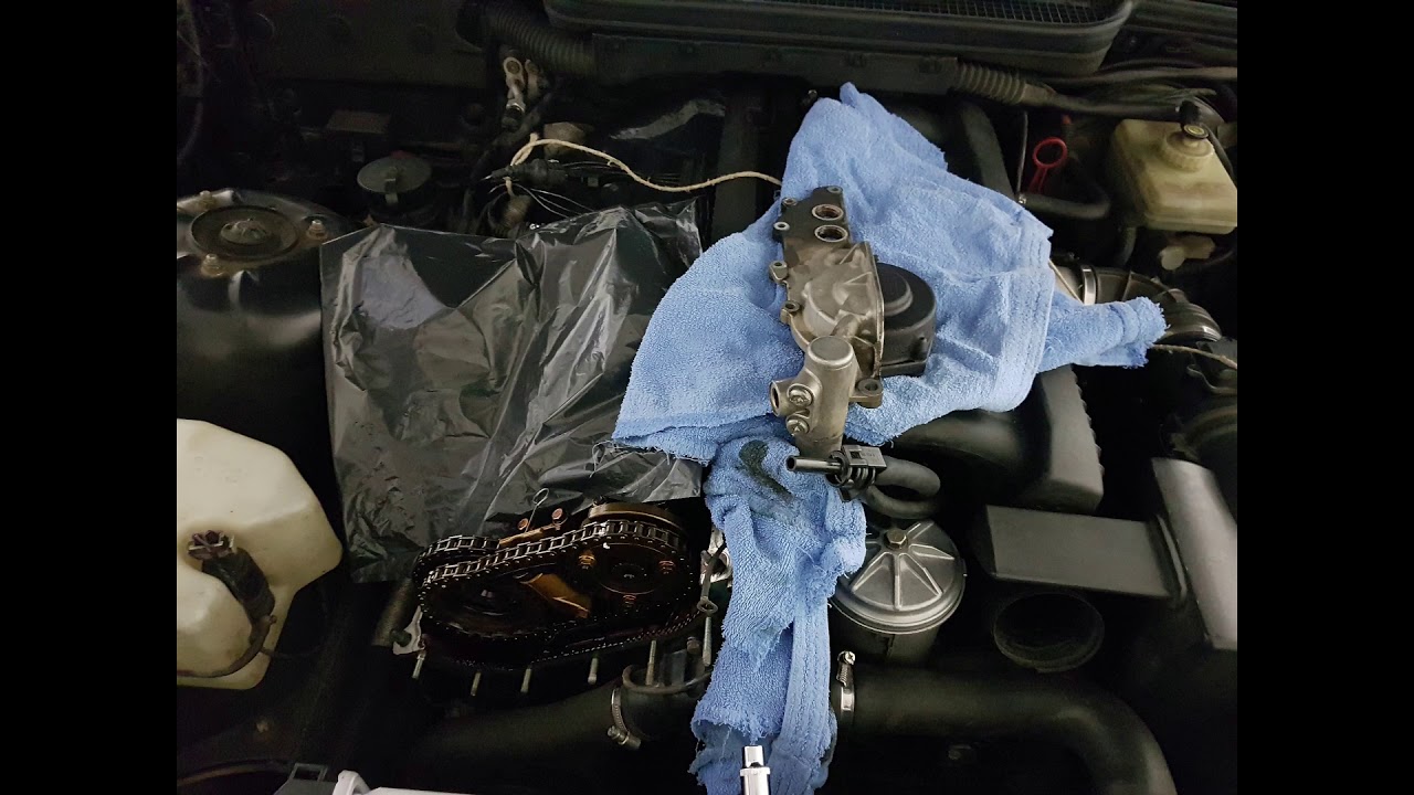 BMW e36 vanos repair - before and after - YouTube