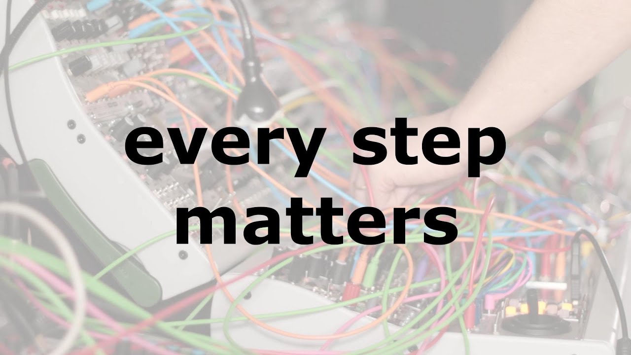 a773 - every step matters [melodic live modular + microfreak] - YouTube