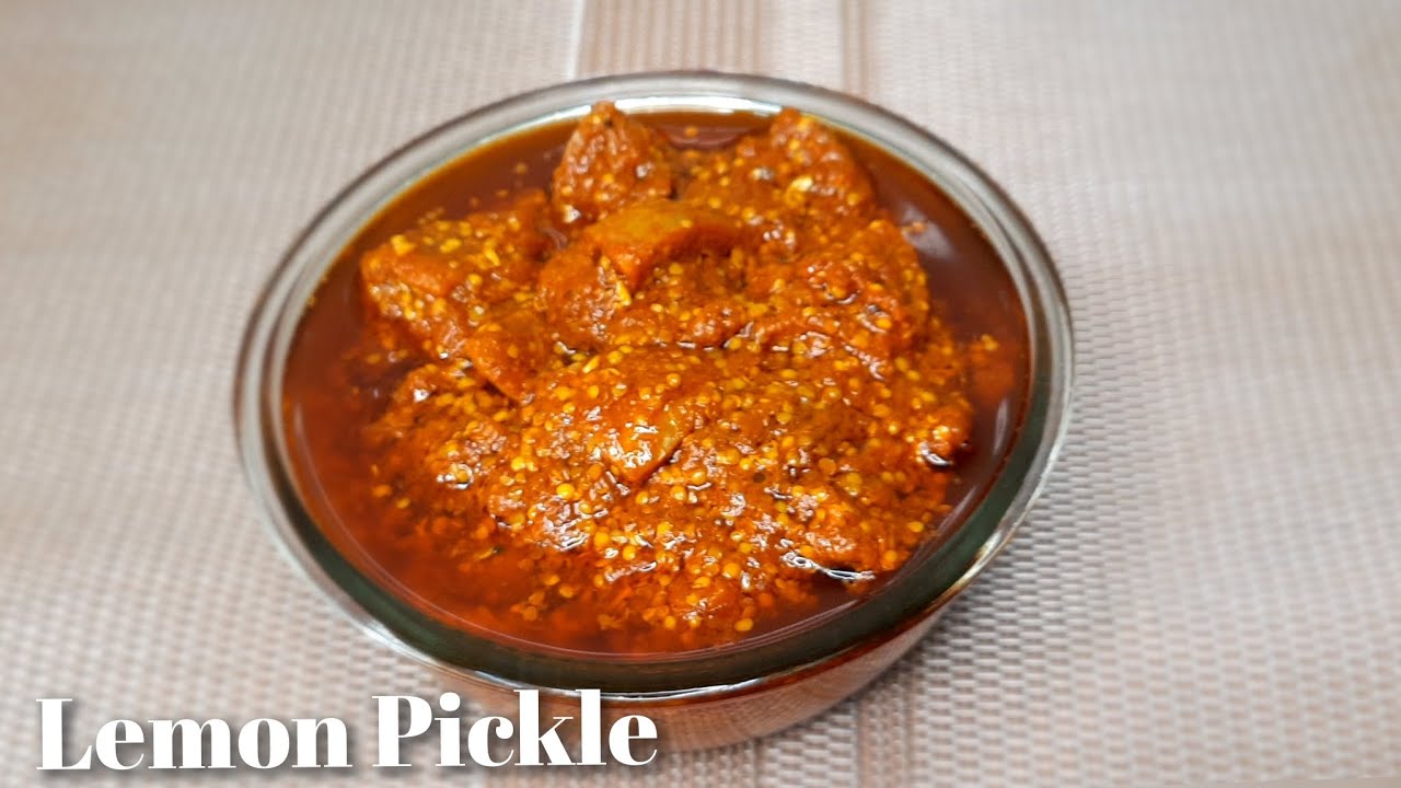 Lemon Pickle By Fusion Recipes||Nimbu Ka Achar||Pickle Recipe||Homemade ...