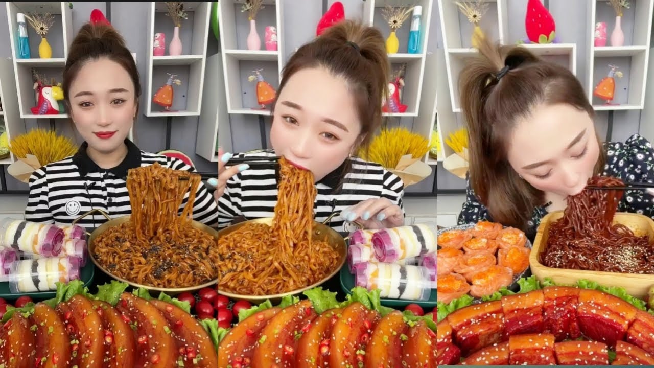 Chinese Food Eating | ASMR Eating Mukbang | Eating Spicy Food Challenge ...